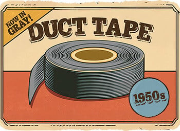 Sticking Together: The Fascinating History of Duct Tape